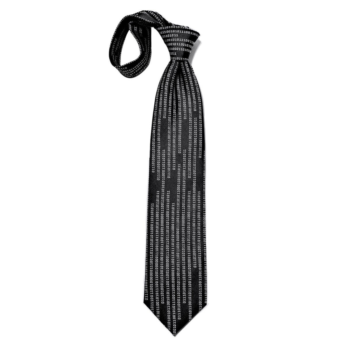 Binary Code Necktie: "Ties Suck" – Bytes && Pieces