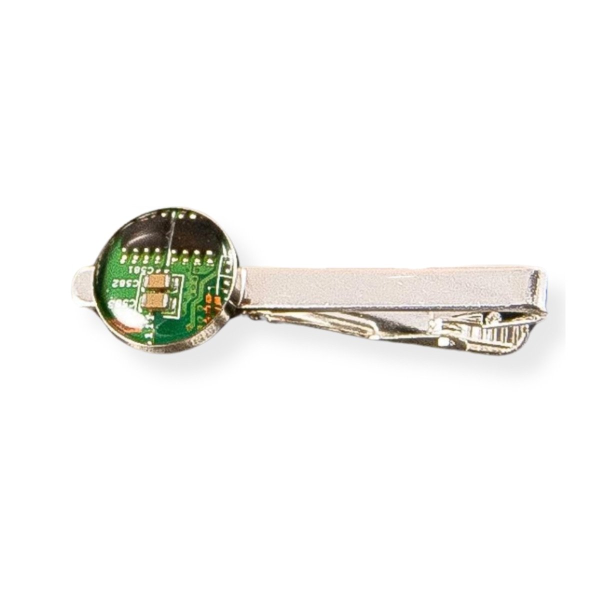 Green Circuit Board Tie Clip – Bytes && Pieces