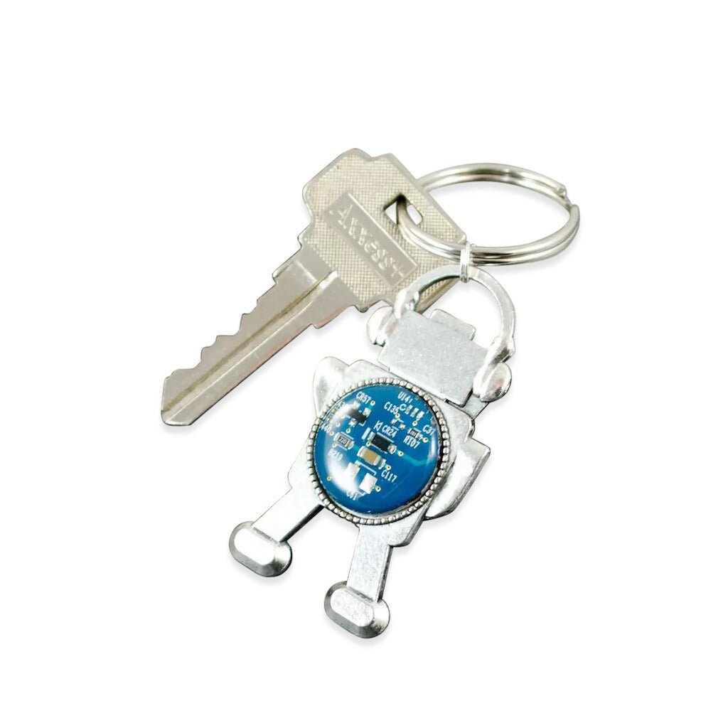Circuit Board Robot Keychain – Bytes && Pieces